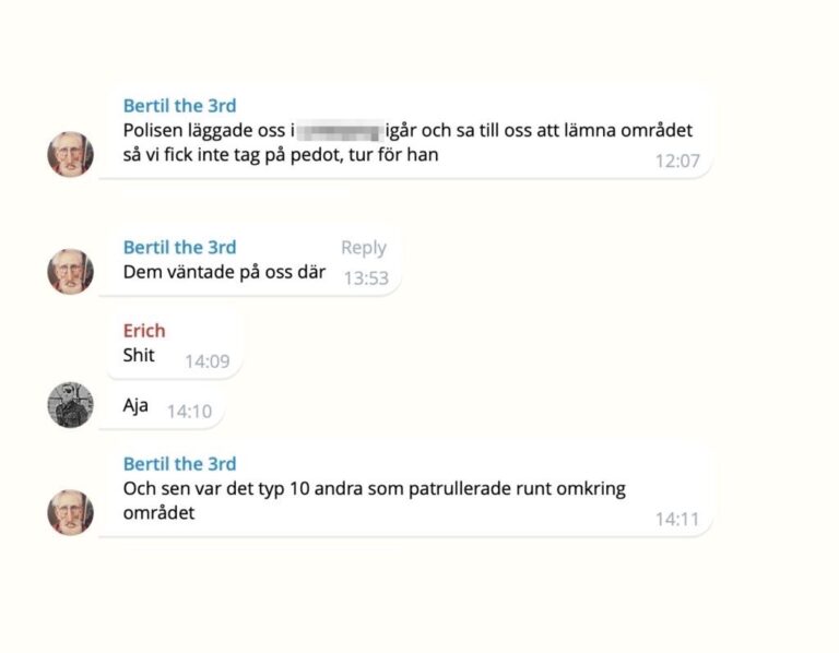 Polisen visste att ledaren bar kniv utan att ingripa: ”risk att han har ...